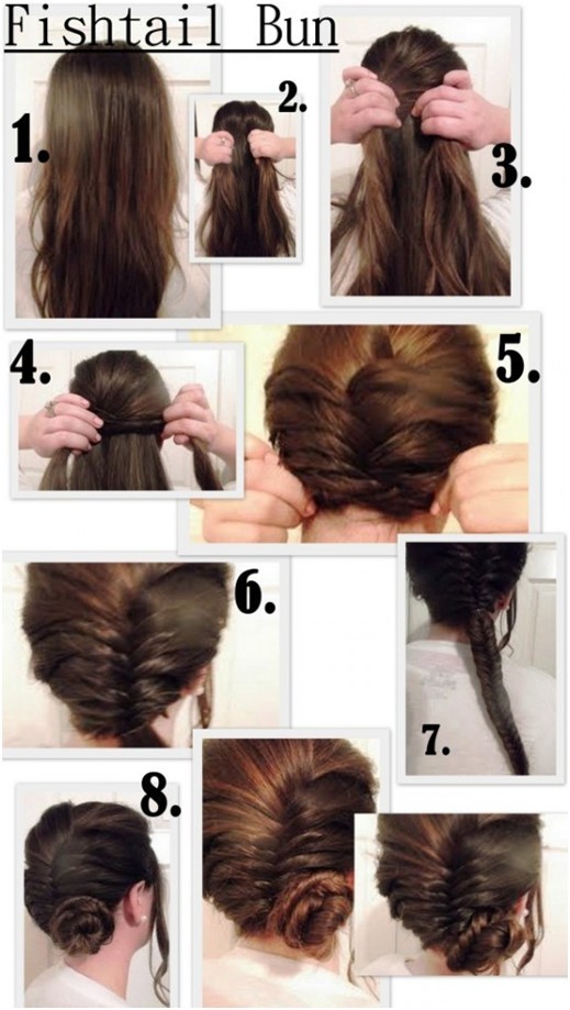 Fishtail Braided Hairstyles Tutorials: Trendy Hairstyles - PoP Haircuts