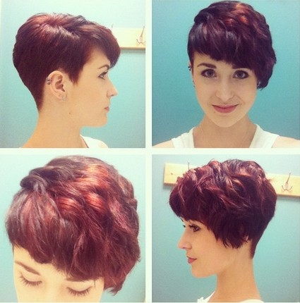30 Trendy Short Hairstyles for Thick Hair - Page 4 of 4 - PoP Haircuts