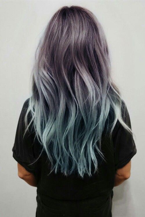 18 Beautiful Blue Ombre Colors and Styles - PoP Haircuts
