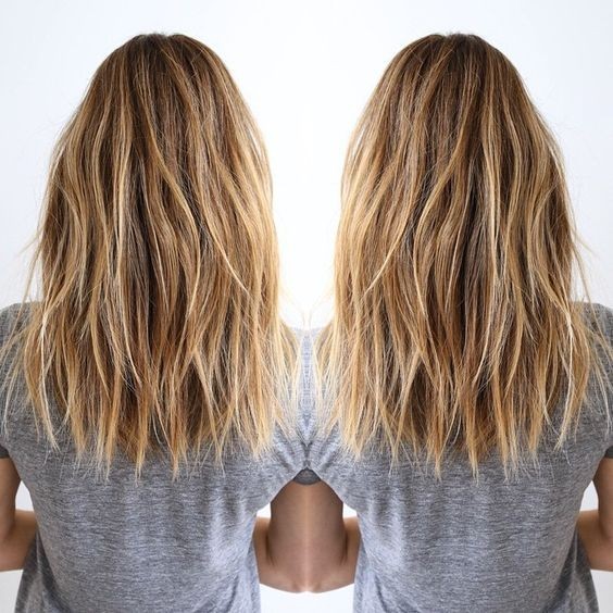 10 Hottest Layered Medium Hairstyles - PoP Haircuts