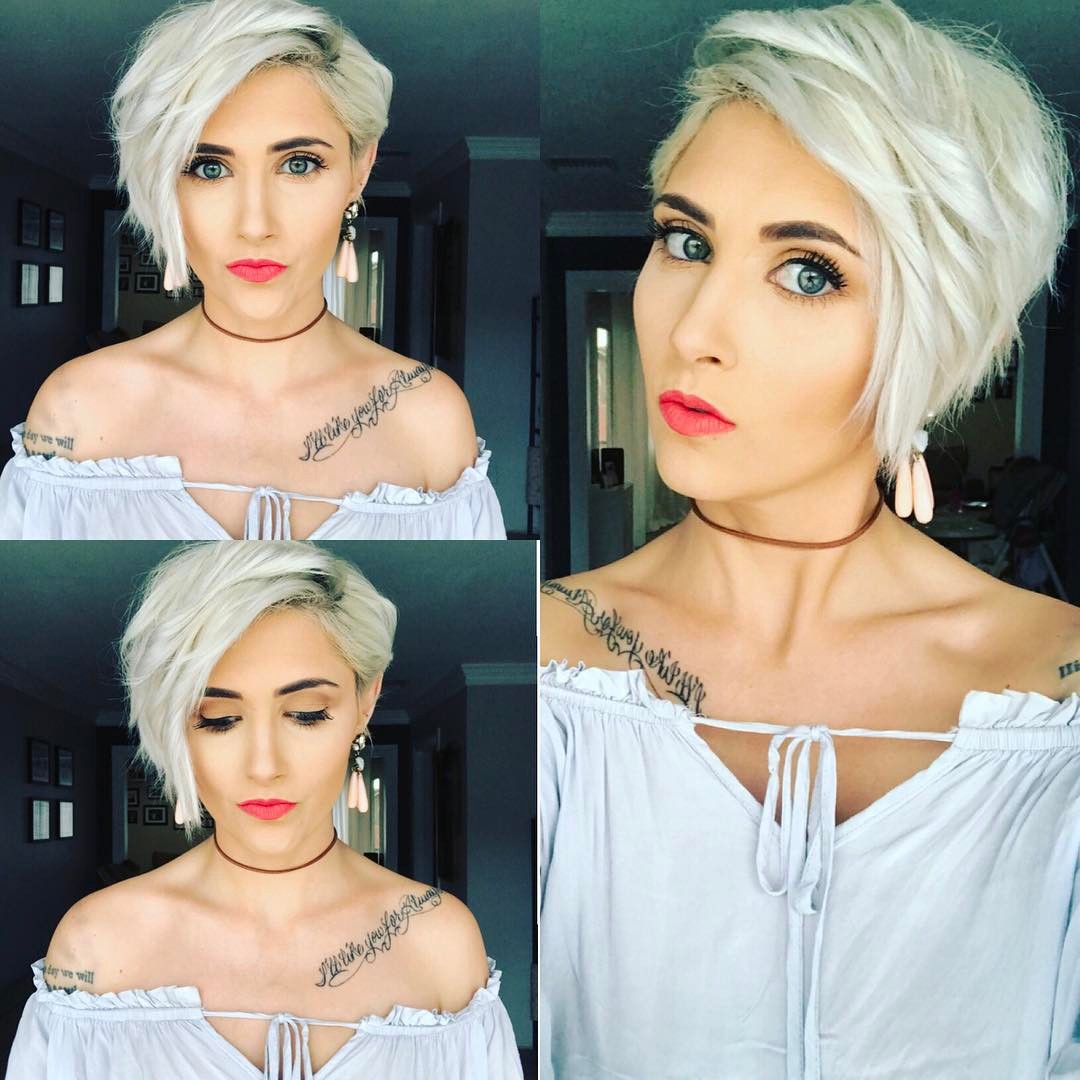 10 Stunning Platinum Blonde Hairstyle Ideas Pop Haircuts