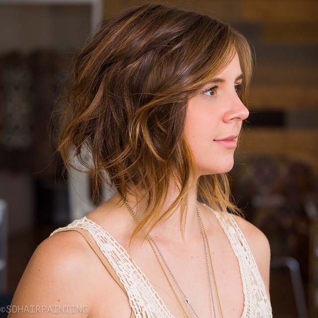 10 Super Cute And Easy Medium Hairstyles Women Shoulder Length Haircut Pop Haircuts
