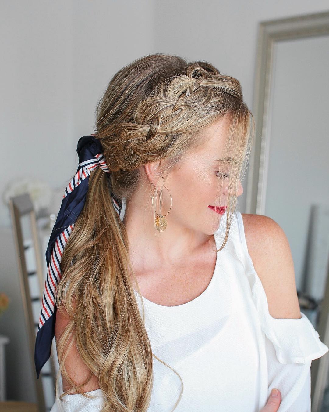 10 Creative Ponytail Hairstyles for Long Hair, Summer Hair Styles - PoP ...