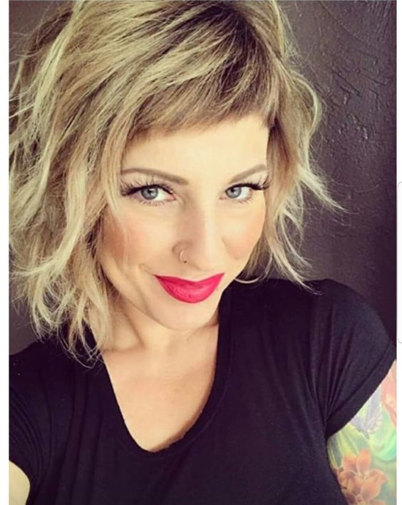 10 Trendy Short 'Baby' Bangs Hairstyles - PoP Haircuts