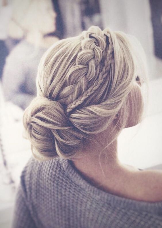 11 Beautiful Braided Updos For Women - PoP Haircuts
