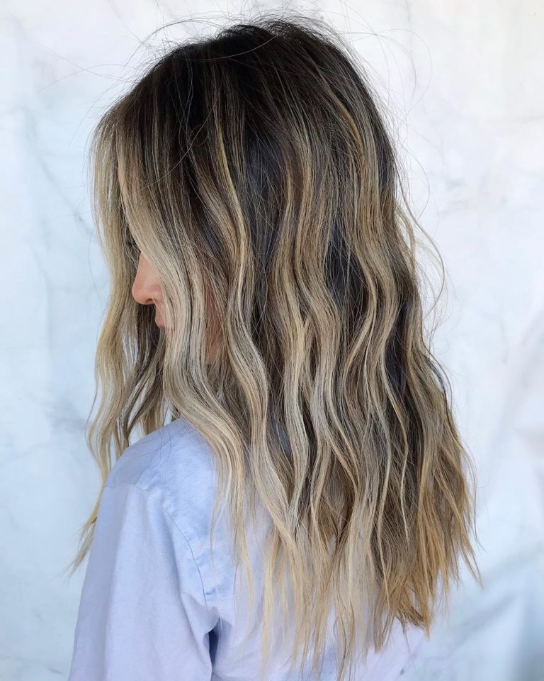 10 Female Long Hairstyles with Color Trends - PoP Haircuts
