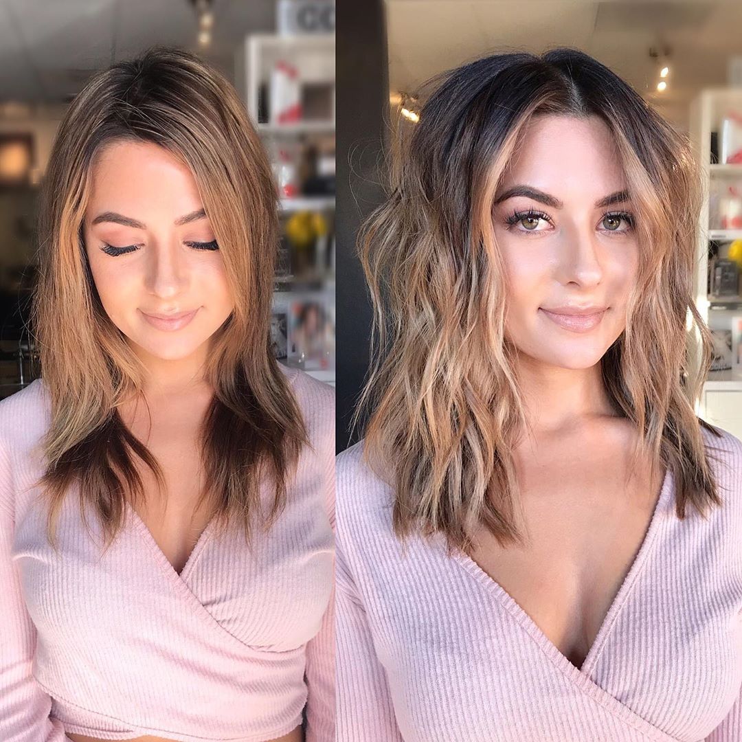 10 Lob Hairstyles for Thick Wavy Hair - PoP Haircuts