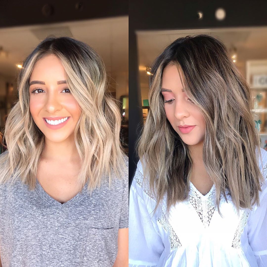 10 Medium Length Hairstyles and Color Switch-ups - PoP Haircuts