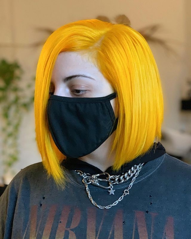 10 Stylish Short Straight Bob Haircut Ideas in Subtle & Intense Colors ...