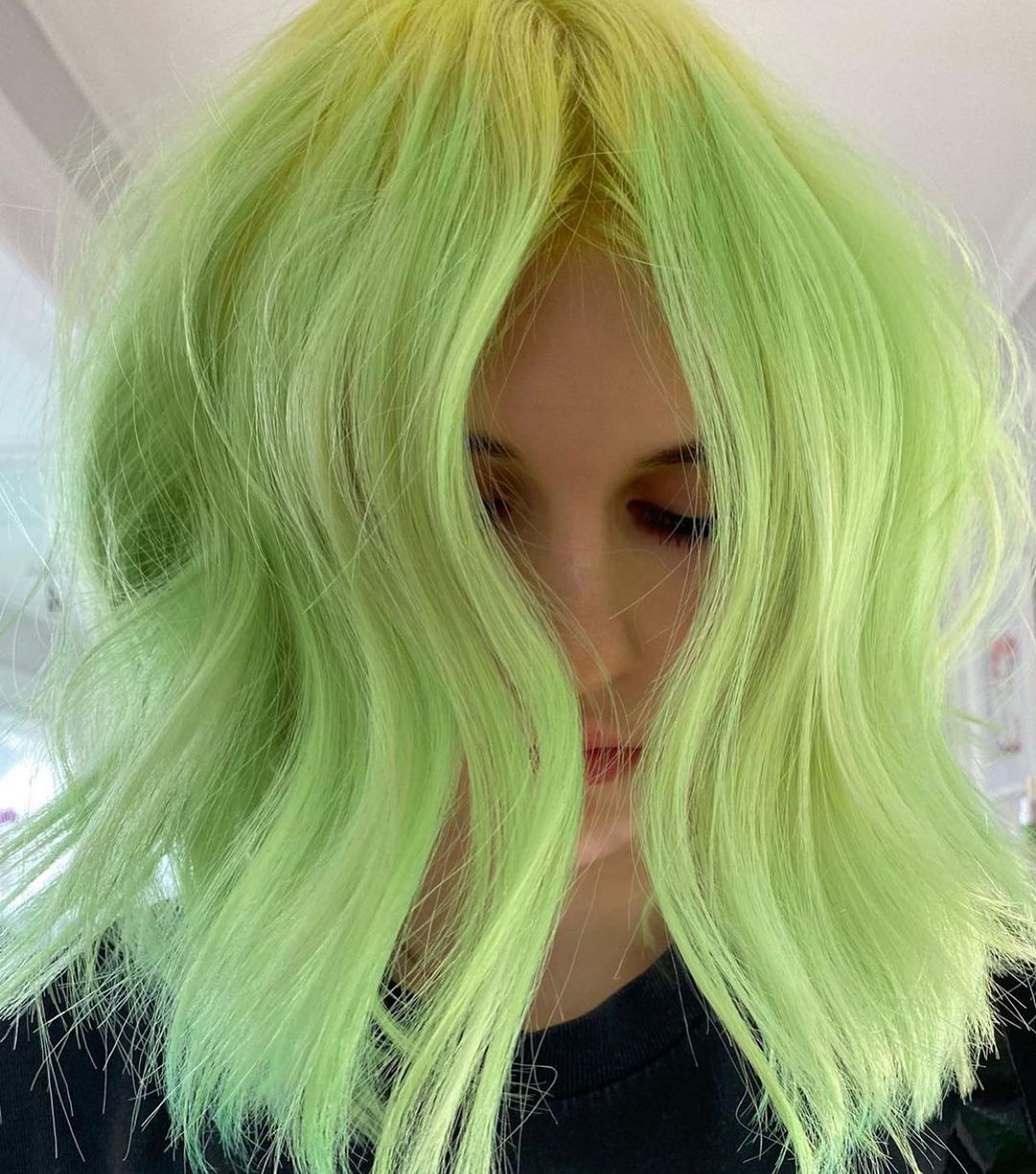 10 Medium Length Haircuts And Creative Hair Color Designs Pop Haircuts