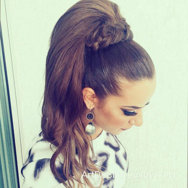 10 Ponytail Hairstyles - Pretty, Posh, Playful & Vintage Looks You'll ...