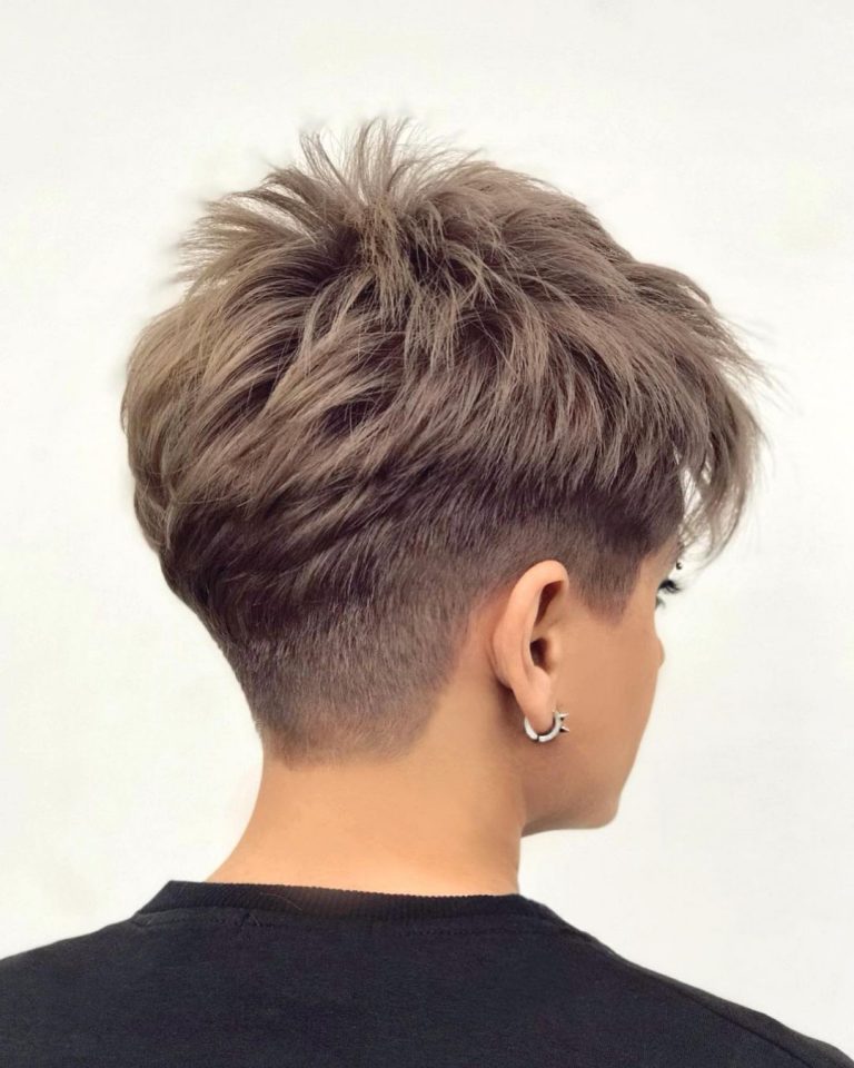 10 Short Layered Hairstyles for Thick Hair - Introducing Shaggy Chic! - PoP Haircuts